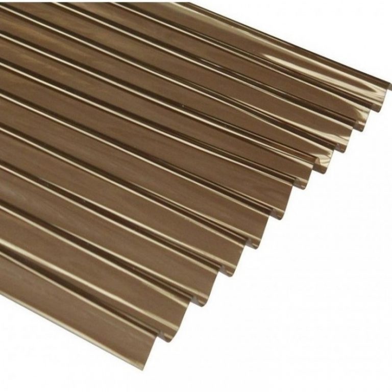 Policarbonato Ondulado D Bronce E=0,5mm 0,81X2,50 - Acertech ...